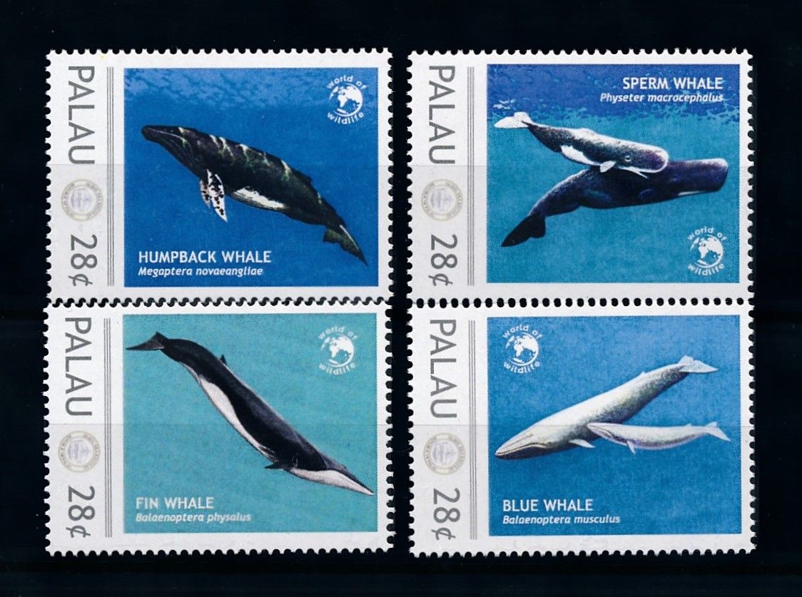 [78236] Palau Marine Life Whales MNH | Australia & Oceania - Palau ...