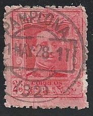 Spain 338A 25c King Alfonso XII - Used | Europe - Spain & Colonies ...