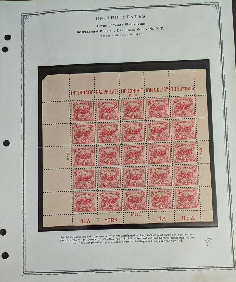 USA Mint & Used collection on album pages w/ many Better incl #630 ...