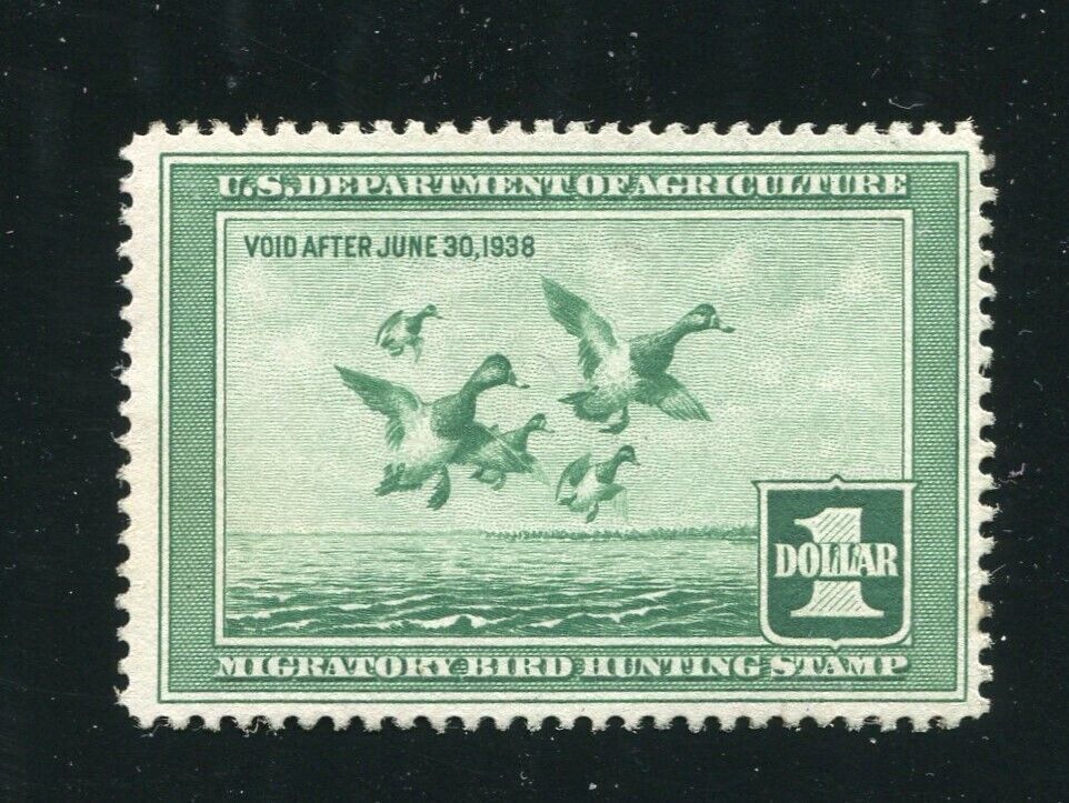 RW4 Scaup Ducks Duck Federal Duck Stamp 1937 | United States, Duck ...