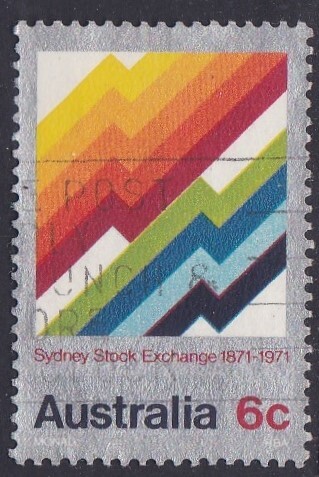 Australia - 1971 Cent. Sydney Stock Ex. - 6c used | Australia & Oceania ...