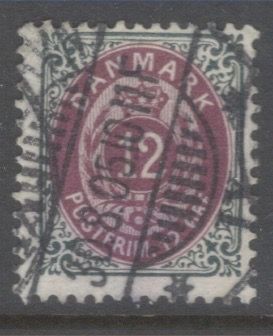 Denmark, Scott-46 used | Europe - Denmark, General Issue Stamp / HipStamp