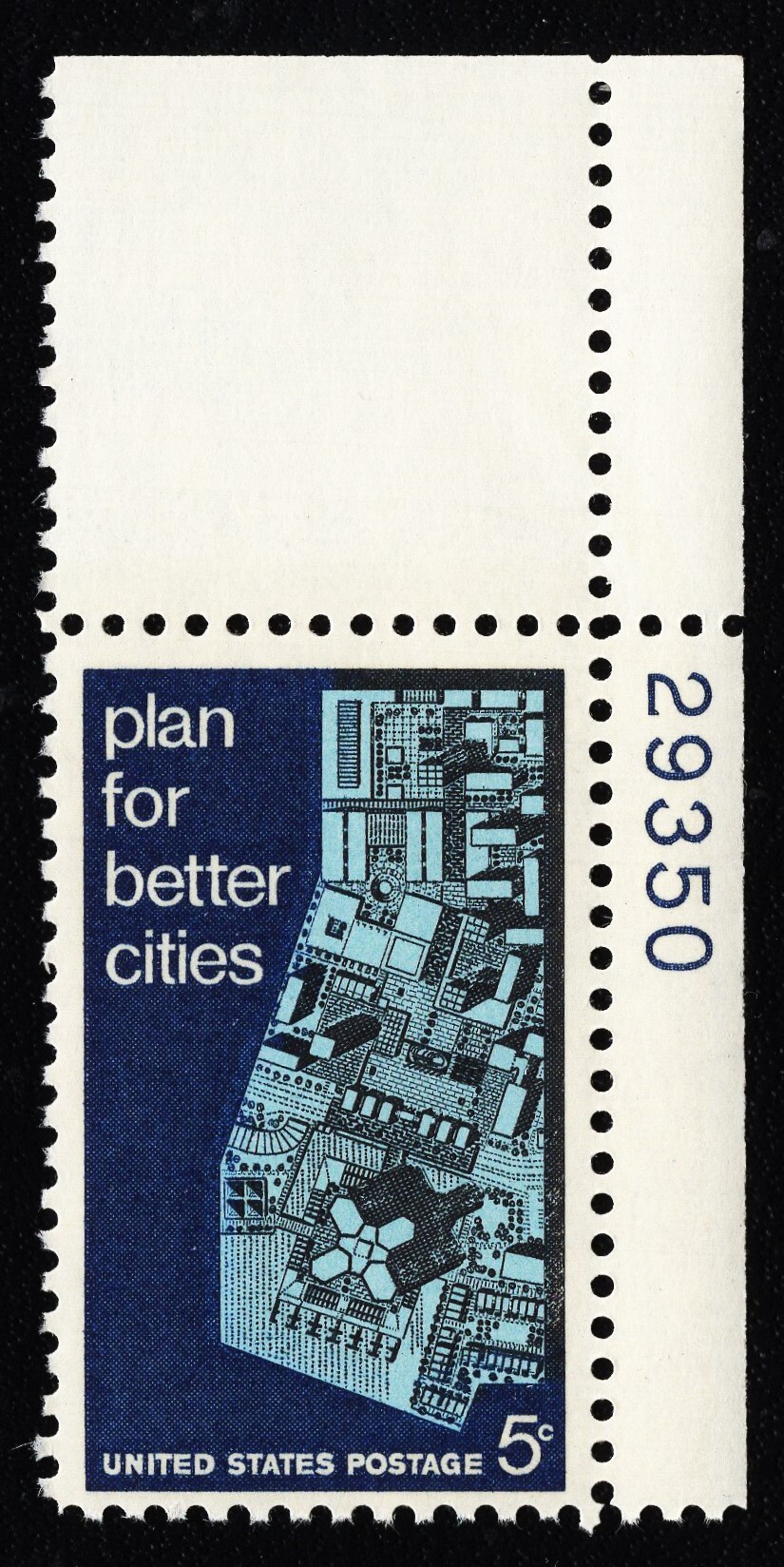 US 1333 MNH VF 5 Cent Plan for Better Cities | United States, General ...