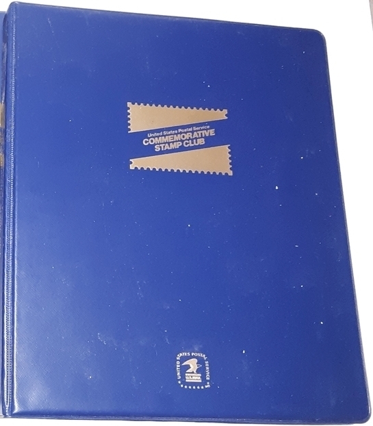 BLUE USPS Commemorative Stamp Club Album Bnder #2 Ready for your Stamps ...