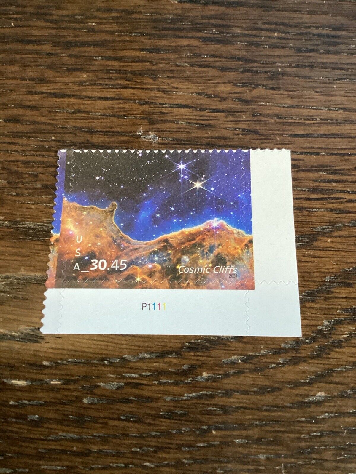 Scott#5828 Cosmic Cliffs Priority Mail Express Plate # Single - MNH ...