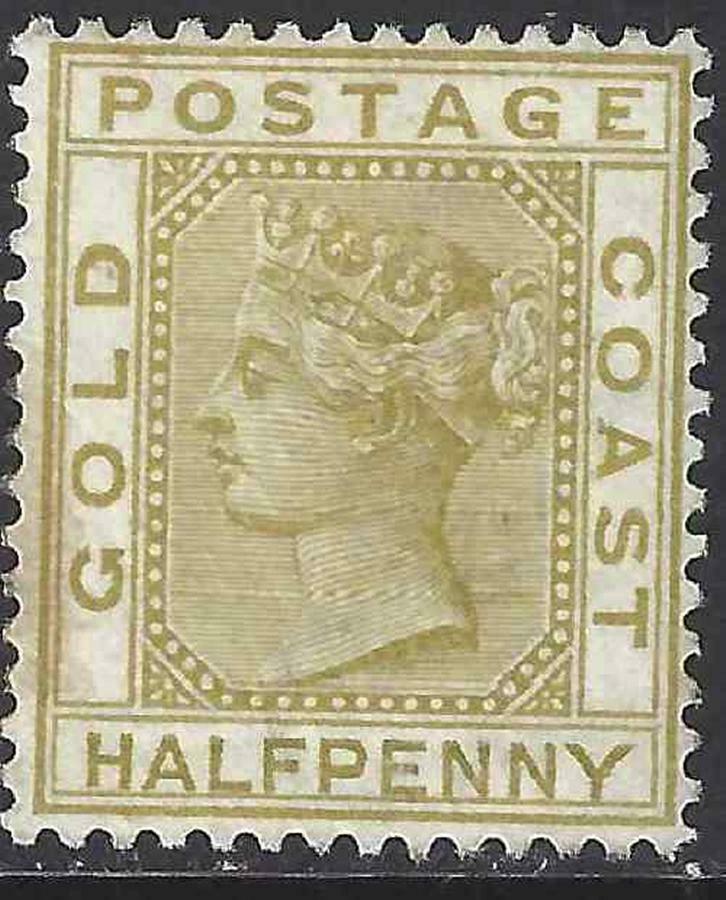 Gold Coast 1883 SC 10 MLH | Africa - Ghana, General Issue Stamp / HipStamp