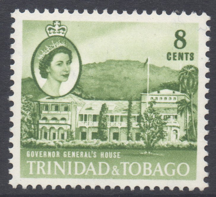 Trinidad Tobago Scott 93 - SG288, 1960 Elizabeth II 8c MH* | Caribbean ...