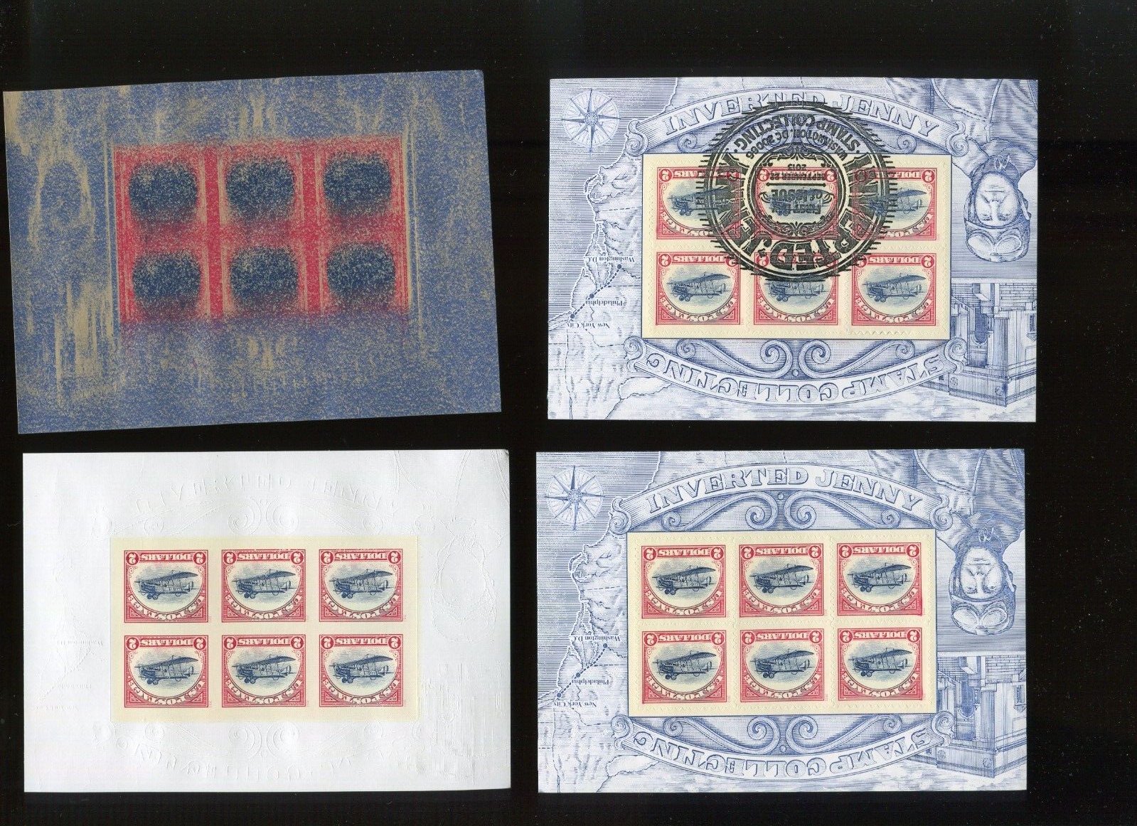 2013 Inverted Jenny Limited Edition Boxed Souvenir Kit (Scott 4806 var ...