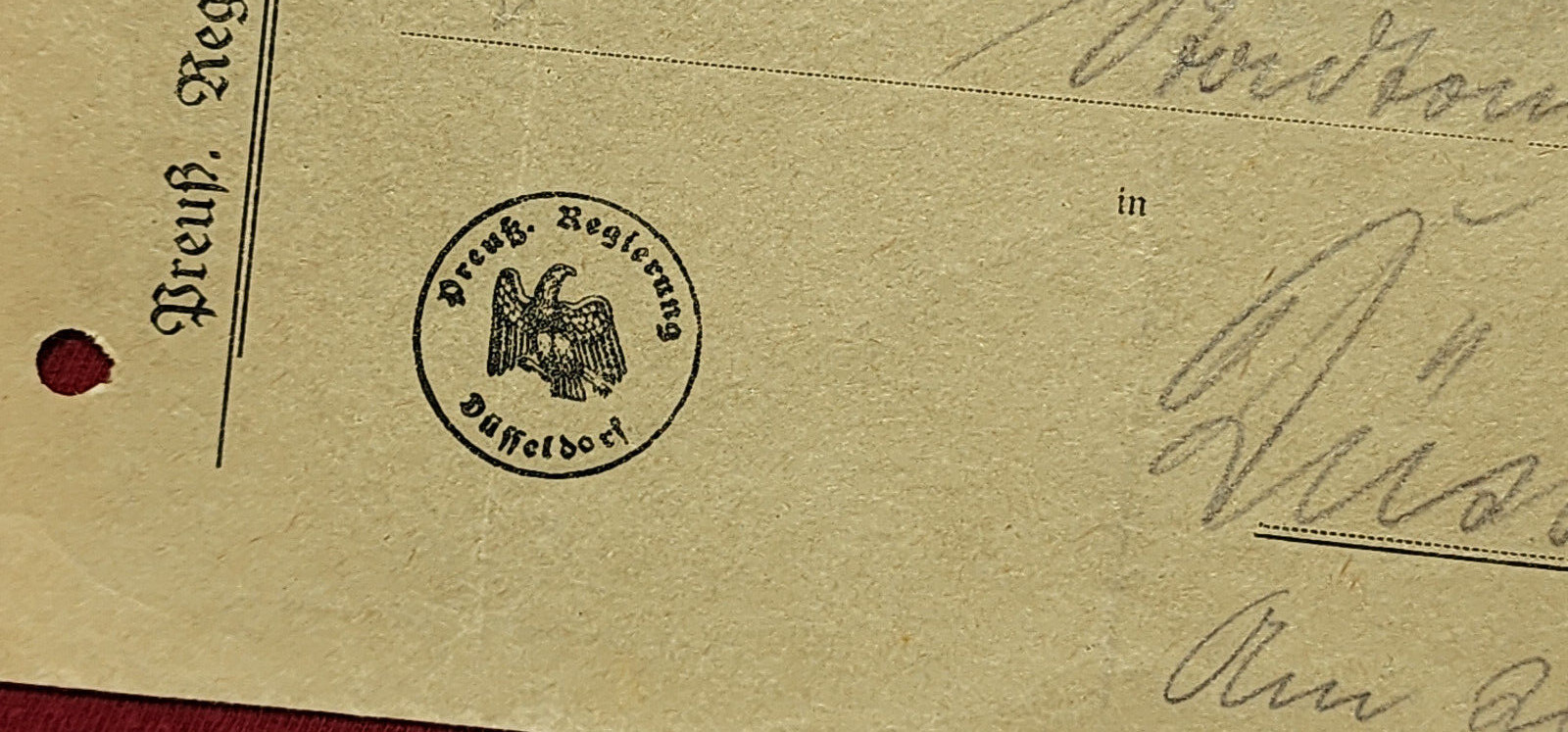 WW2 WWII Nazi Germany Third Reich cover w Prussian eagle stamp ...