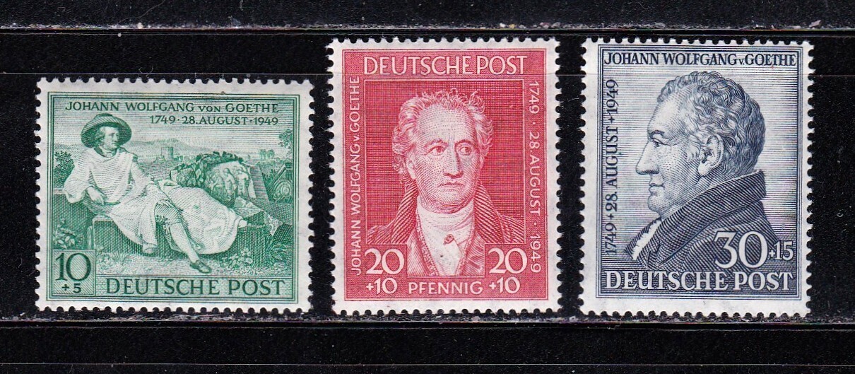 Germany stamps #B306 - 308, MNH OG, complete set, CV $32.00 | Europe ...