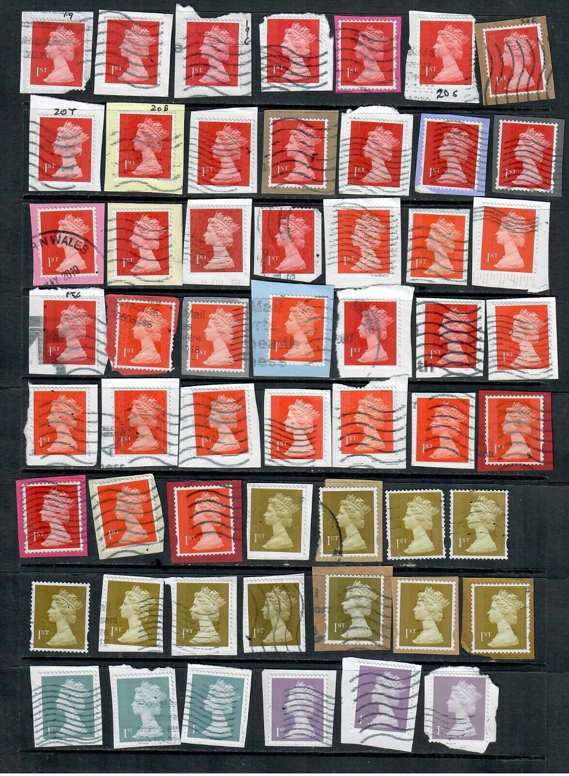 GB Security Nvi's 1st MIX X 55 Used Different Date Codes LOT F Reduced ...