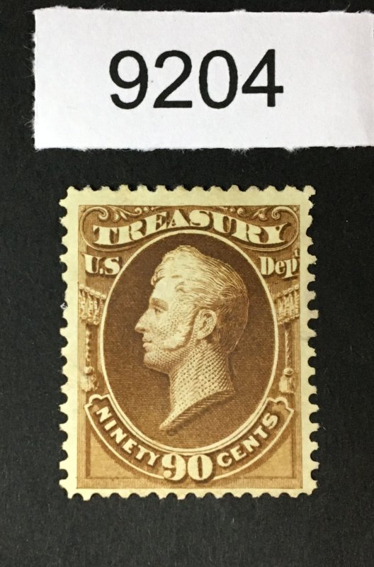 US Stamps # O82 Unused NO GUM CV. $225 LOT #9204 | United States ...