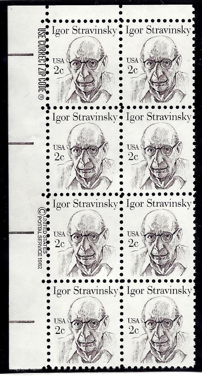 1845 Mint,OG,NH... Zip Block of 8... Eight Singles @ $0.25 = SCV $2.00 ...