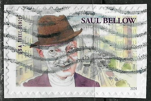 US ~ Scott # 5831 ~ Used on paper ~ Saul Bellow | United States ...
