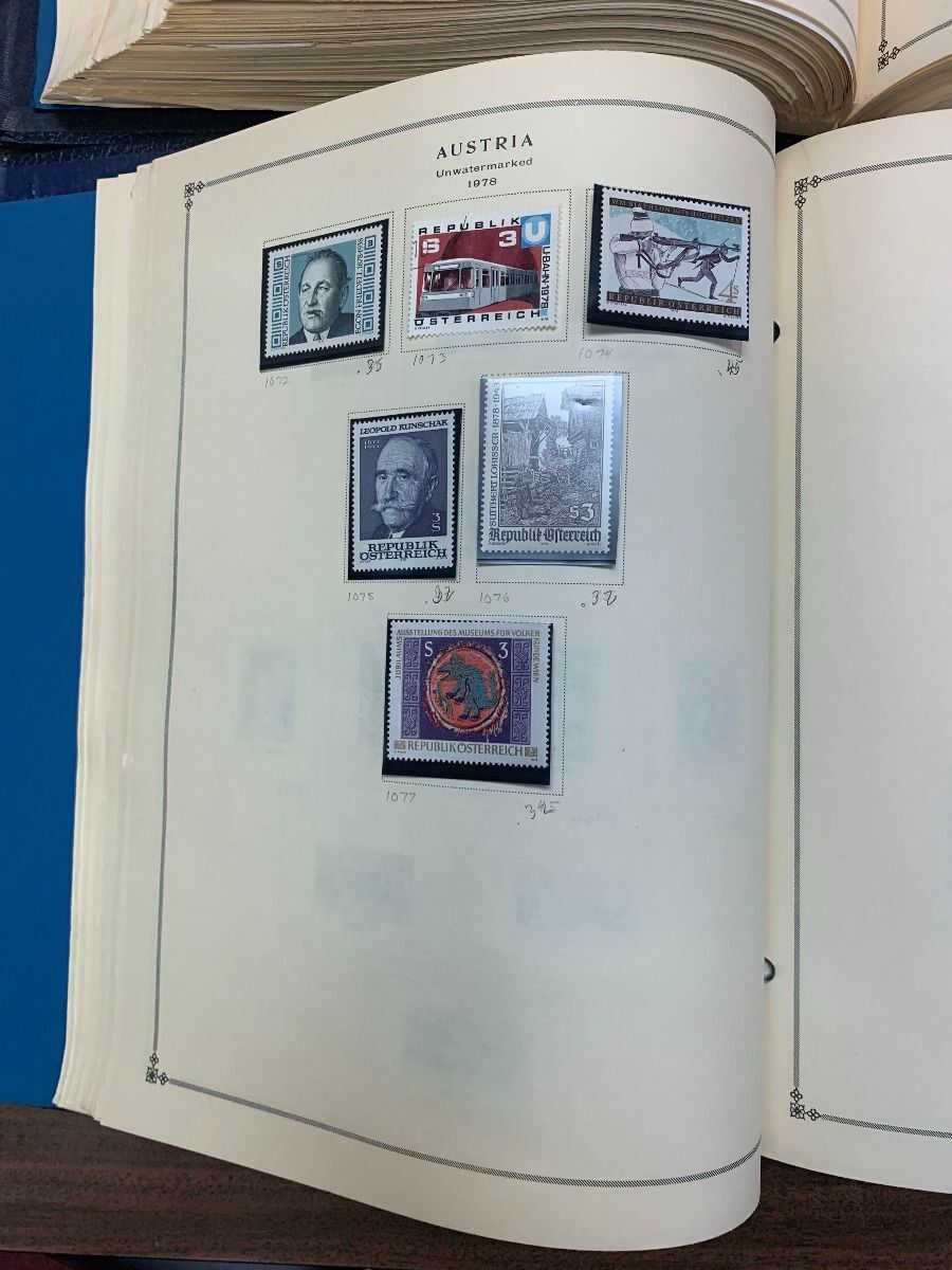 International Collection – 8 Scott International Albums – 422459 ...