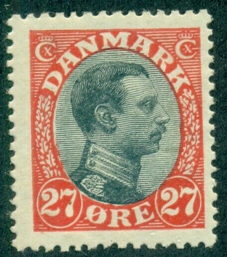 DENMARK #110, Mint Hinged, Scott $30.00 | Europe - Denmark, General ...