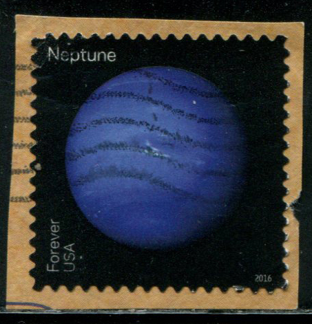 5076 US (47c) Neptune SA, used on paper | United States, General Issue ...