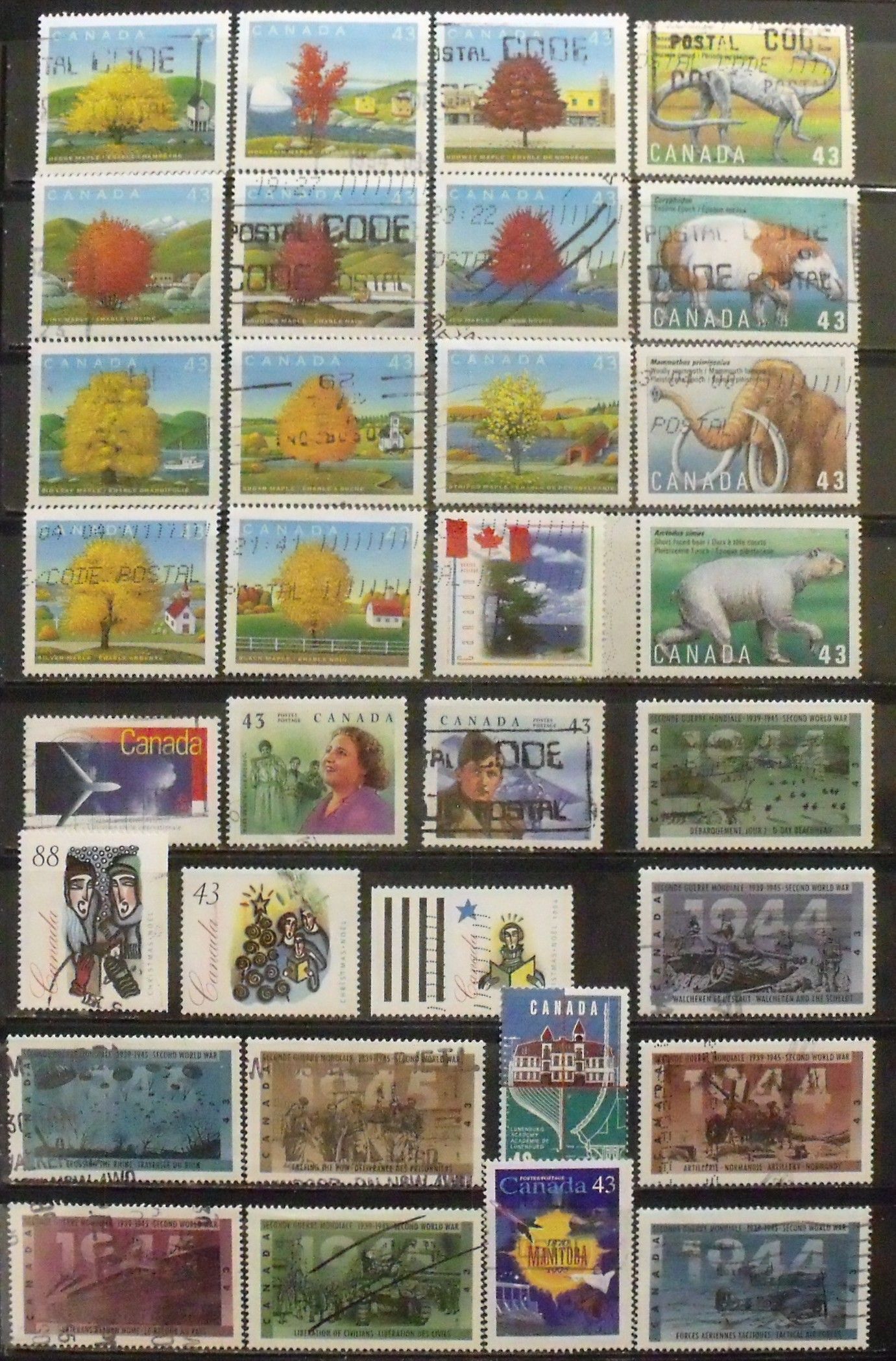 A2698 CANADA Collection Two Pages Used | Canada, Offices Abroad ...