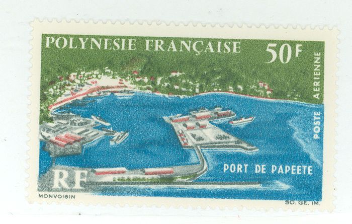 French Polynesia #C43 Single (Complete Set) | Australia & Oceania ...