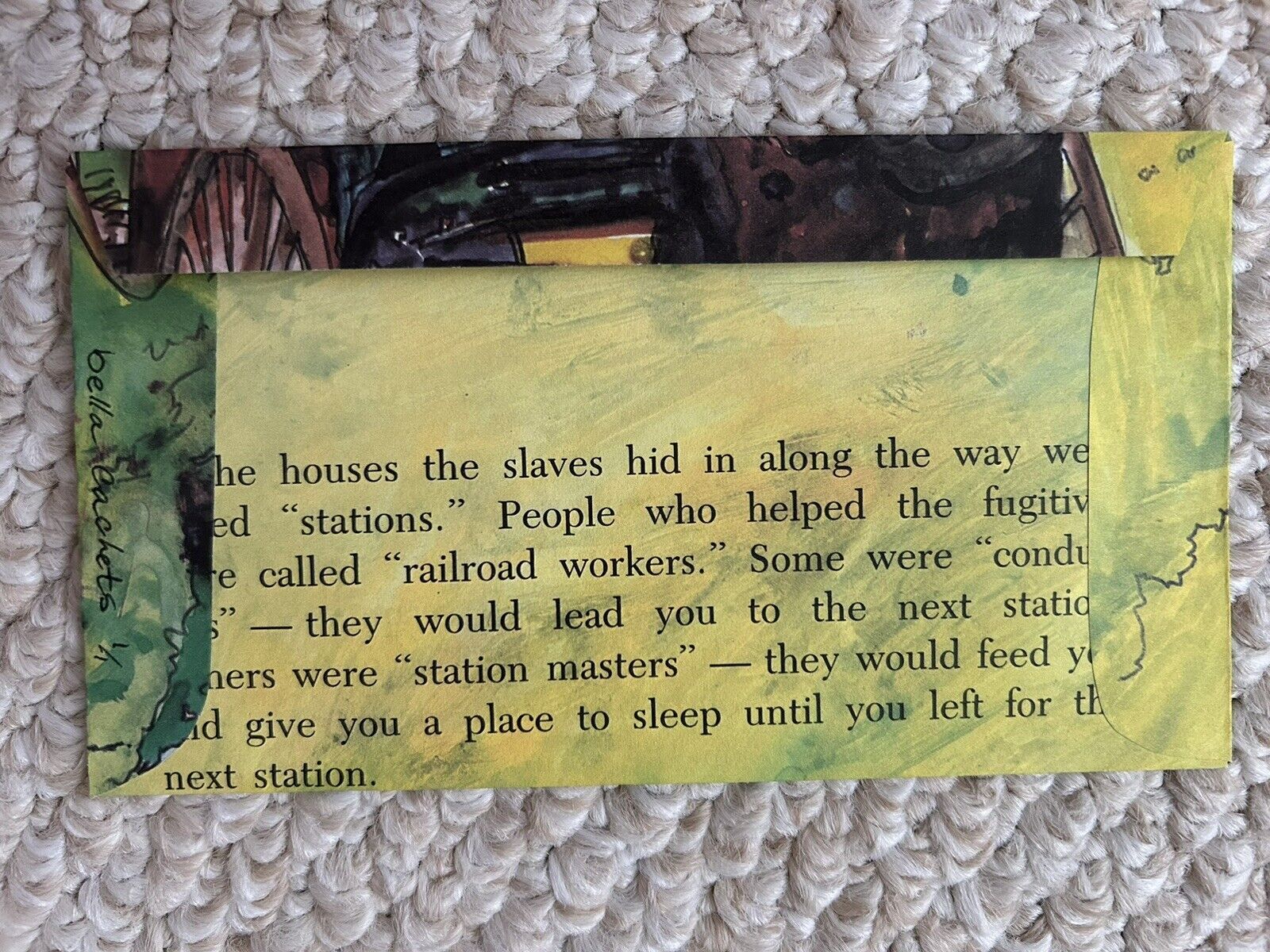 2024 The Underground Railroad FDC Hand Craft Storybook Cachet Frederick ...