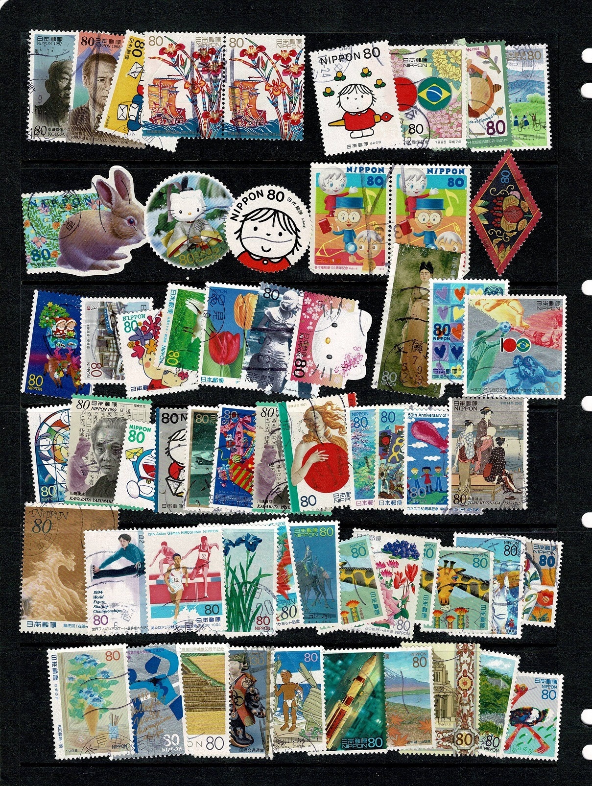 Japan collection/mix part 6 commems 80y-100y | Asia - Japan, Stamp ...