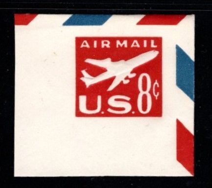#UC36 Jet Cut Square - Mint | United States, Postal Stationery - Air ...