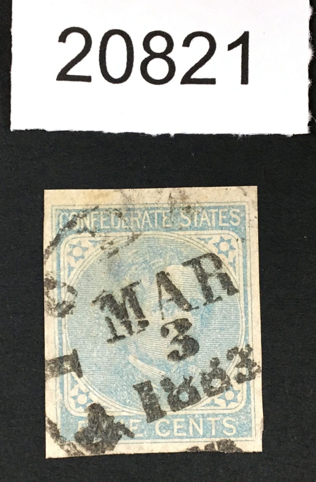 US Stamps CSA # 7 Used XF LOT # 20821 | United States, General Issue ...