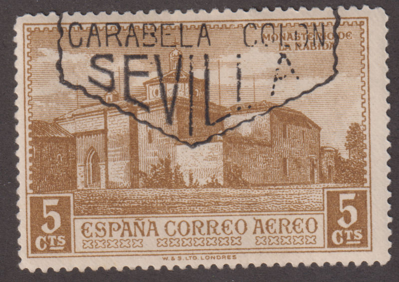 Spain C32 La Rabida Monastery 1930 | Europe - Spain & Colonies, Air ...