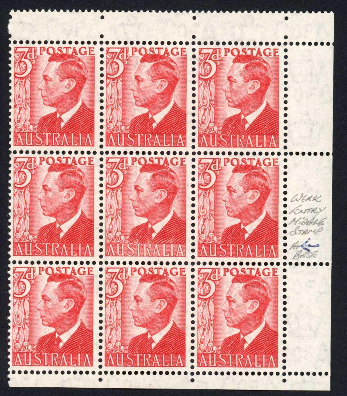 Australia SG235 3d weak entry U/M BW251d | Australia & Oceania ...