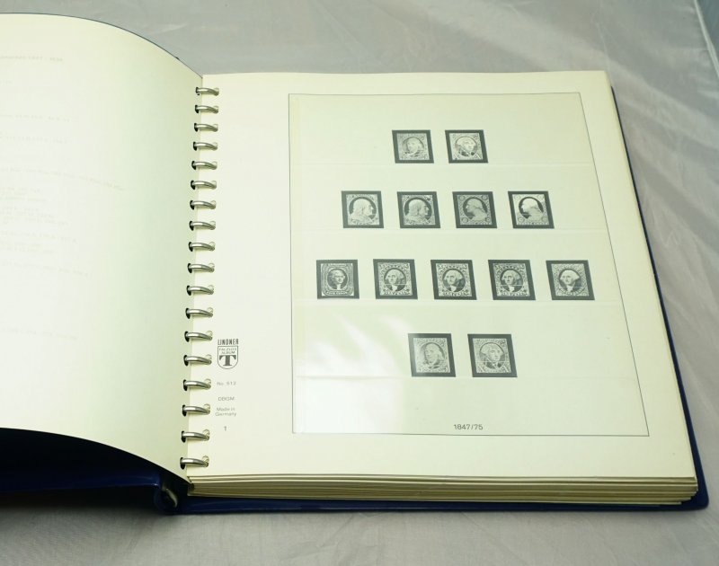 Lindner USA Postage Stamp Booklet Collection in 10 Hingeless Albums up ...