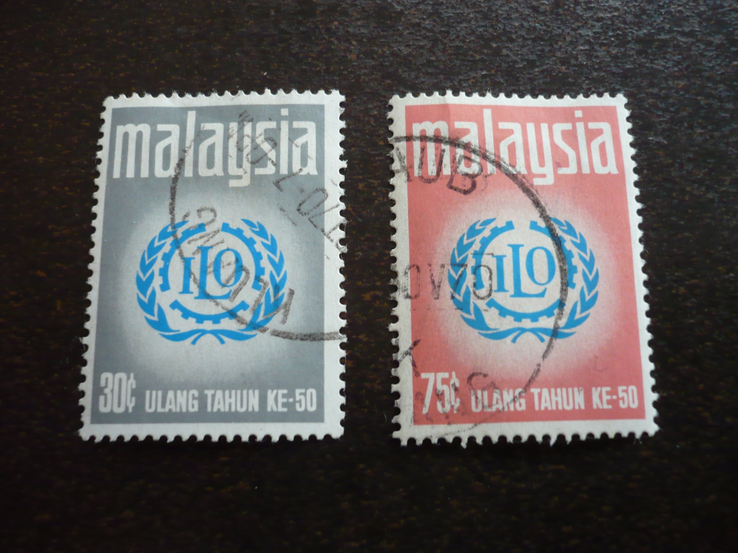 Stamps - Malaysia - Scott# 74-75 - Used Set of 2 Stamps | Asia ...