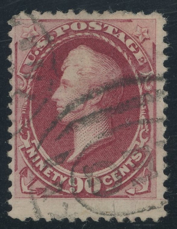 USA 155 - 90 cent Perry - F/VF app Used Jumbo - tear at bottom | United ...