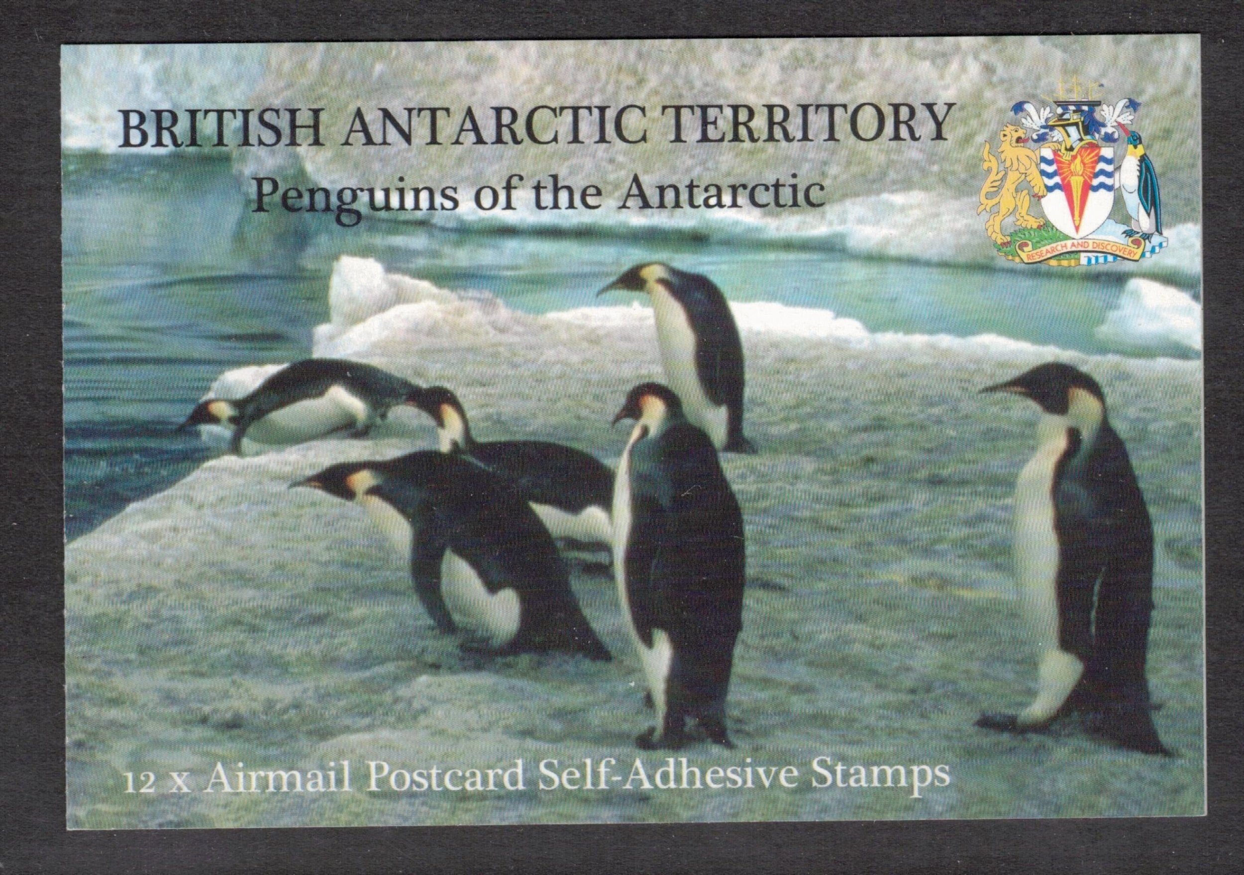 BRITISH ANTARCTIC 2006 Penguins of the Antarctic Booklet; Scott C3; SG ...