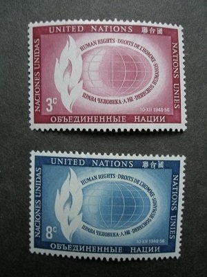 USA / 1956 - Human rights Day - Mh* | Worldwide - United Nations ...