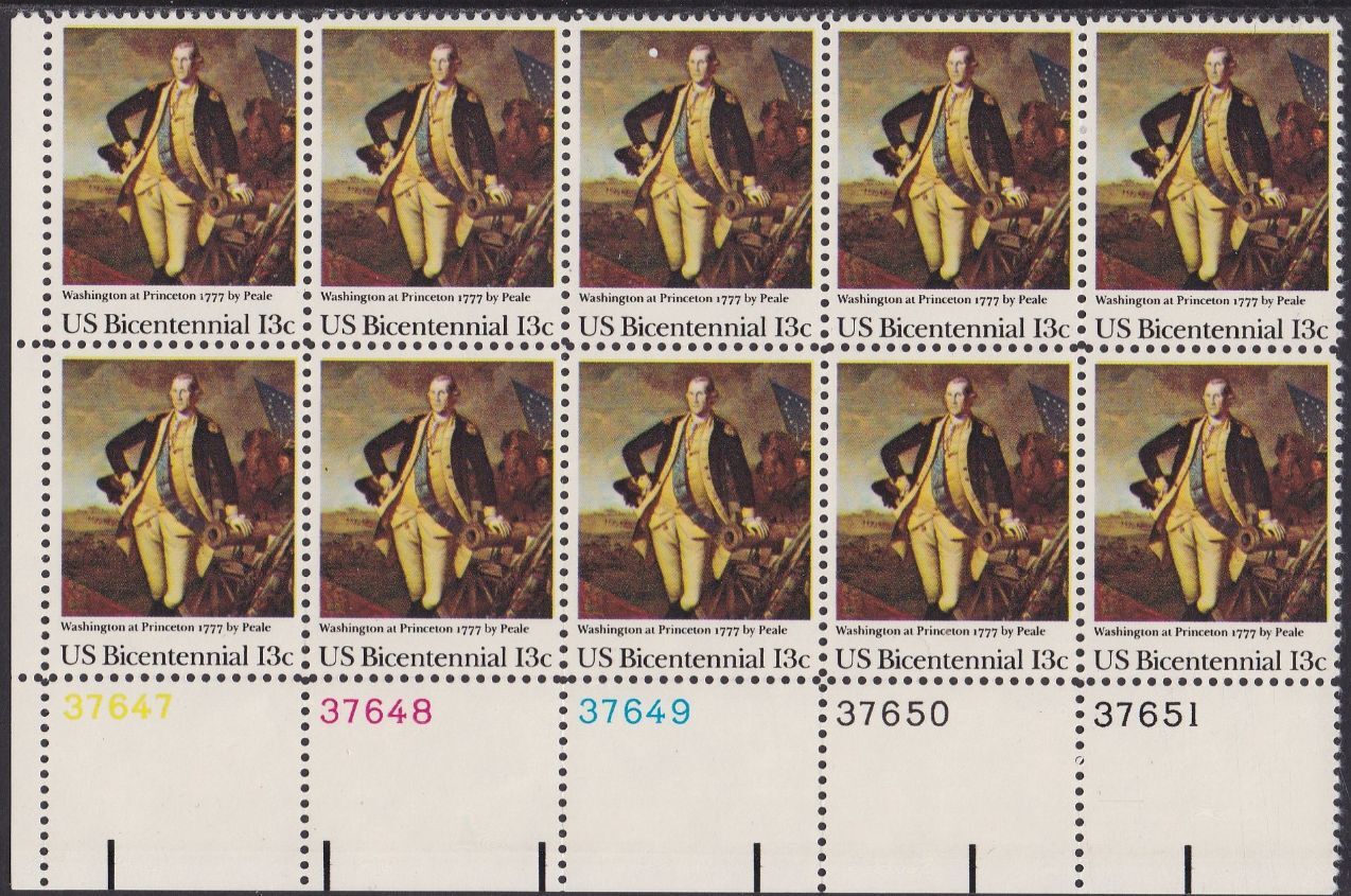1704 Washington Plate Block MNH | United States, General Issue Stamp ...