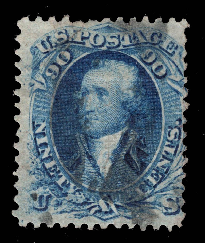 US Stamps # 101 Grilled Used $2,700 LOT #37638 | United States, General ...