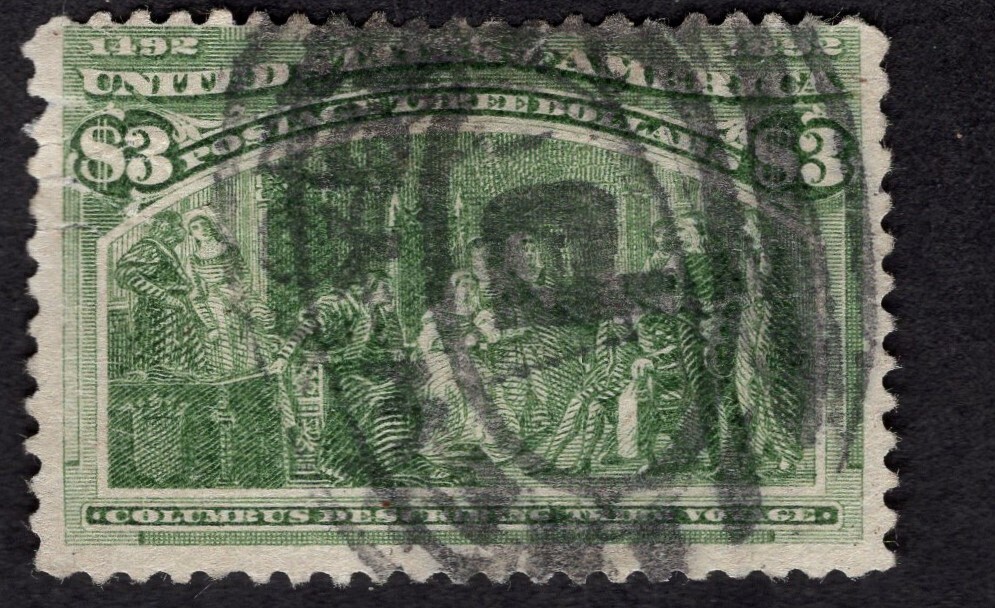 SC #243 Fine Used. Repaired. Showpiece. | United States, General Issue ...