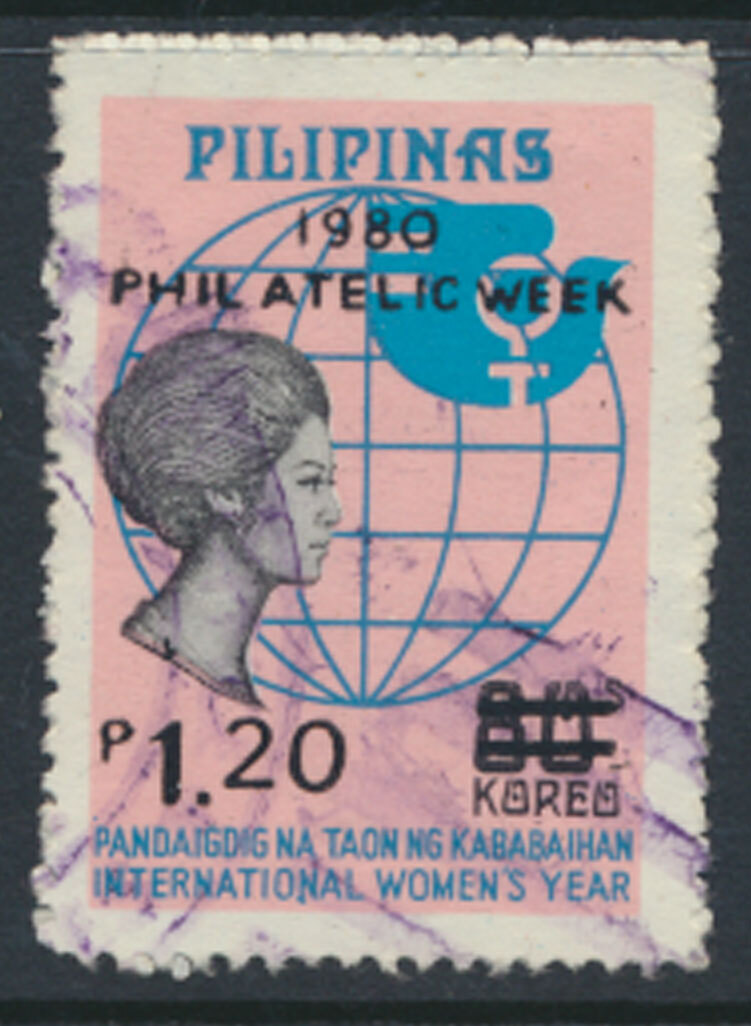 Philippines Sc# 1500 Used Women's Year Philatelic Week see details ...