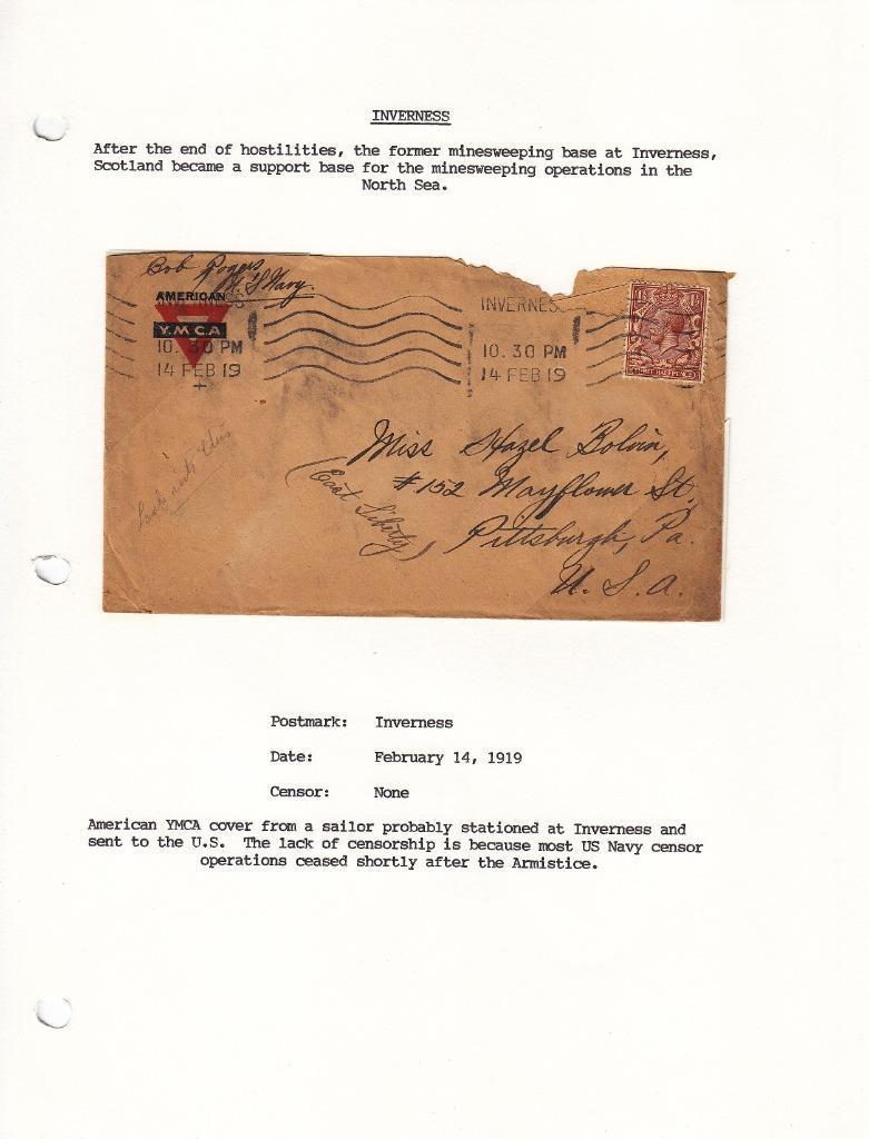 1919, Inverness, England, See Remark (N1208) | Great Britain, Stamp ...