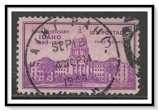 US #896 Idaho Statehood Used | United States, General Issue Stamp ...
