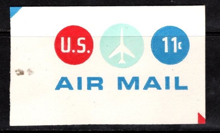 #UC43 Jet Envelope Cut Square - Mint | United States, Postal Stationery ...