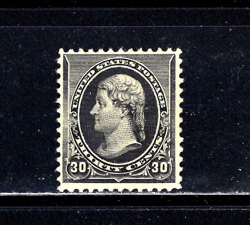 #228 US 30 Cent Black Jefferson-Mint-N/G-Fine-Vf | United States ...
