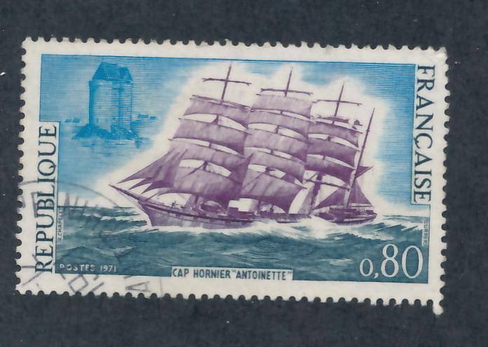 France 1971 Scott 1301 used - Cape Horn Clipper Antoinette | Europe ...