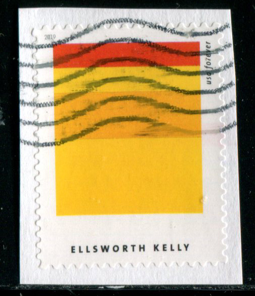 5391 US (55c) Ellsworth Kelly SA, used on paper | United States ...