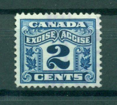 Canada 2 cent excise stamp used cat value $1.00 | Canada, Back of Book ...