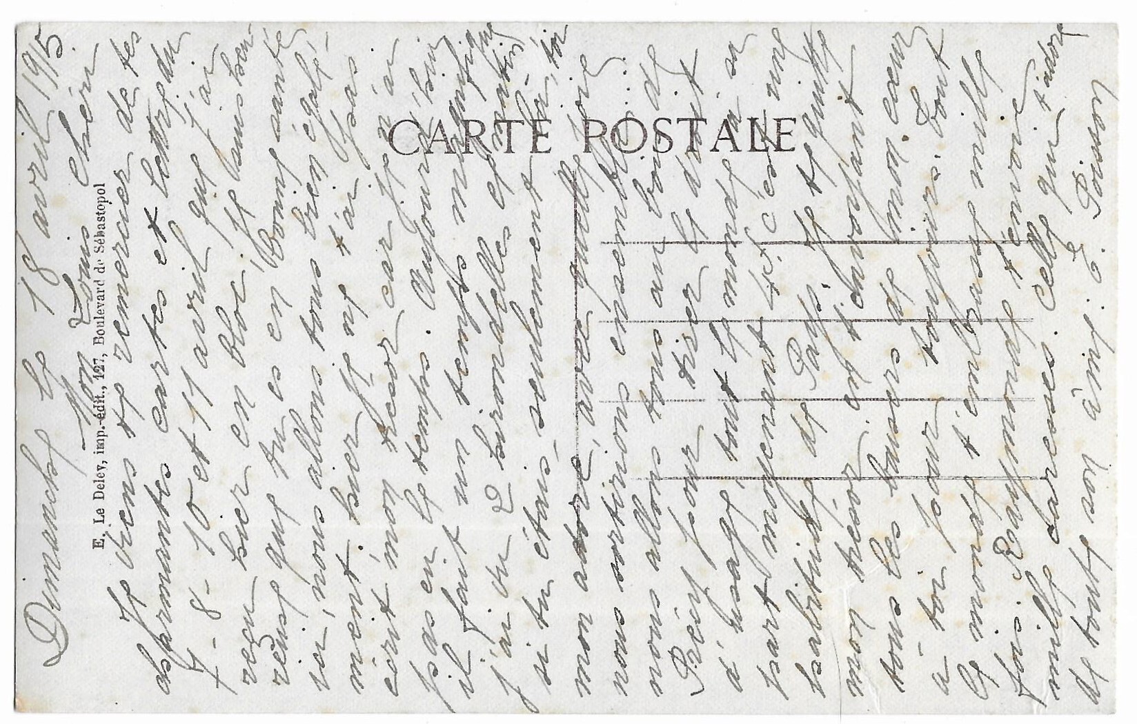 France World War 1 Colorized Real Photo Postcard RPPC Soldier's Content ...