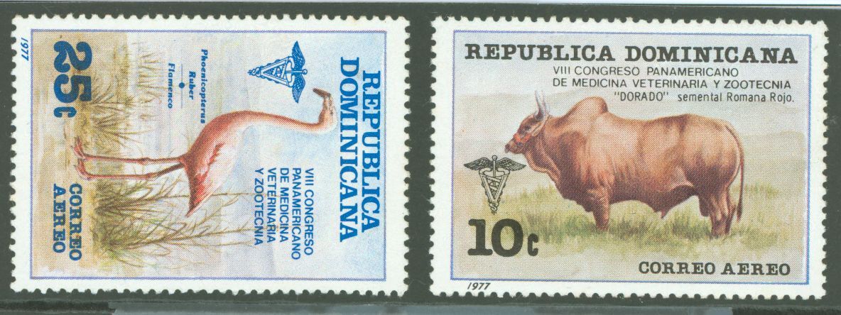 Dominican Republic #C262-C263 Mint (NH) | Caribbean - Dominican ...