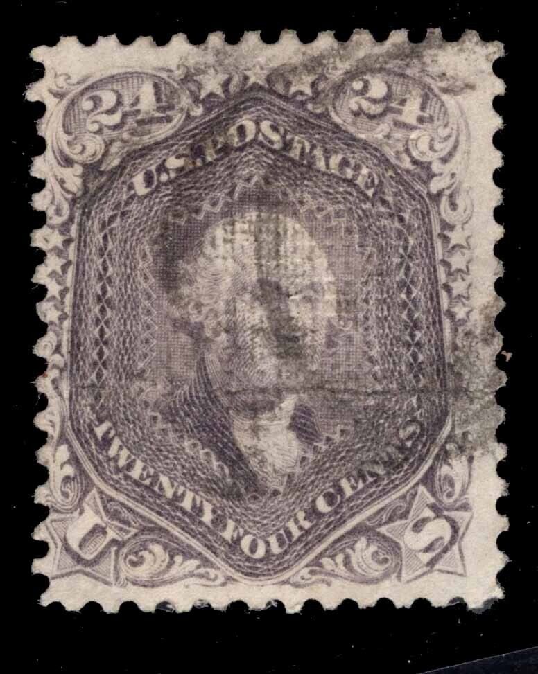 US Stamps #99 F Grill Used LOT #93473* | United States, General Issue ...
