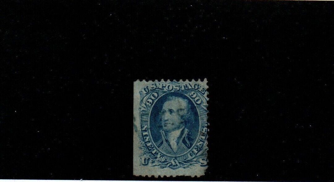 United States Scott 72 90-cent Washington used flaws 2021 cv $625 ...