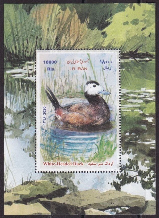 2020 Iran B Birds / Ducks | Middle East - Iran, General Issue Stamp ...